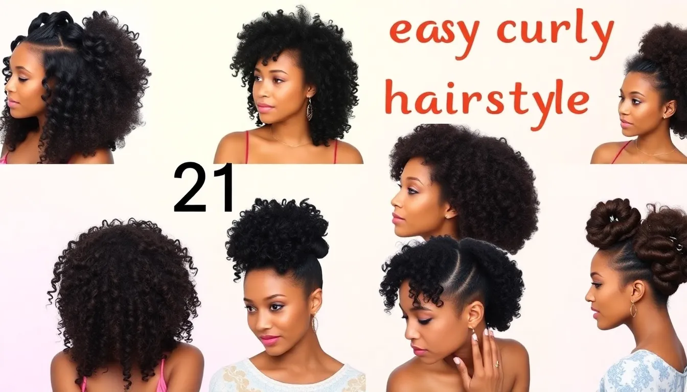 20+ Amazing Easy Curly Hairstyles You Need to See